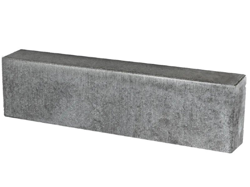 Kantningssten med lige kant 10x18x60 Sort/Antracit IBF ...